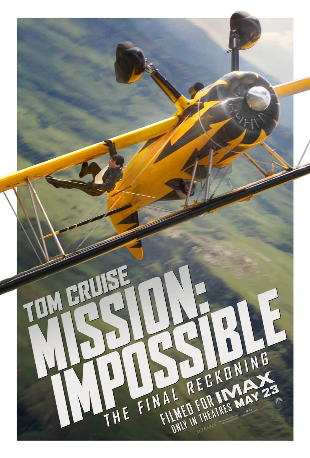 Mission Impossible Aerial filming - Making of The Final Reckoning